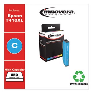 Innovera Remanufactured Cyan High-Yield Ink - IVRT410XL220 - Shoplet.com