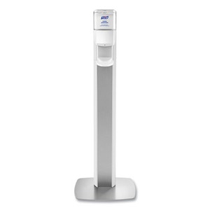 Purell MESSENGER ES8 Silver Panel Floor Stand with Dispenser ...