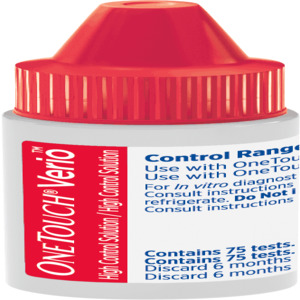 Lifescan Inc. OneTouch Verio High Control Solution - 70022274IM ...