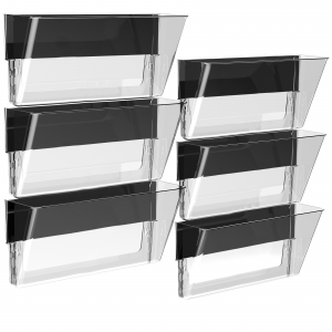 Storex Magnetic Wall File Pockets - STX70240U06C - Shoplet.com