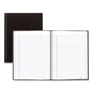 Blueline Business Notebook with Self-Adhesive Labels - REDA9 - Shoplet.com
