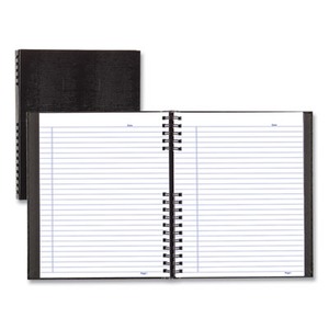 Blueline NotePro Notebook - REDA10300BLK - Shoplet.com