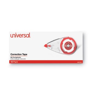 Universal Mini Correction Tape - UNV75611 - Shoplet.com
