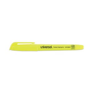 Universal Pocket Highlighters - UNV08851 - Shoplet.com