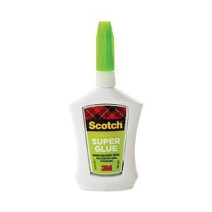 Scotch-brite Super Glue No-Run Gel with Precision Applicator - MMMAD125 ...