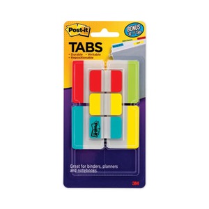 Post-it Tabs Plain Solid Color Tabs Value Pack - MMM686VAD2 - Shoplet.com