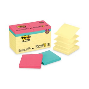 Post-it Original Pop-up Notes Value Pack - MMMR330144B - Shoplet.com