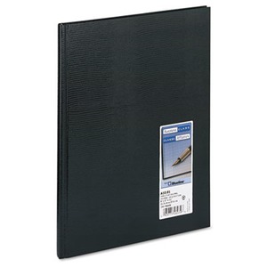 Blueline Executive Notebook with Ribbon Bookmark - REDA1081 - Shoplet.com