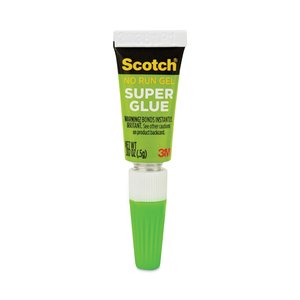 Scotch-brite Single Use Super Glue No-Run Gel - MMMAD119 - Shoplet.com
