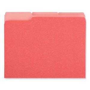 Universal Deluxe Colored Top Tab File Folders - UNV10503 - Shoplet.com