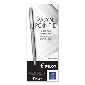 Pilot Razor Point II Super Fine Line Porous Point Pen - PIL11003 ...