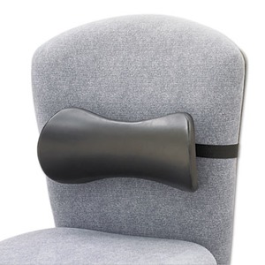 Safco Lumbar Support Memory Foam Backrest - SAF7154BL - Shoplet.com