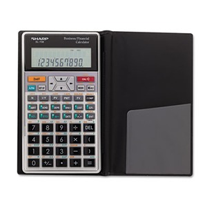 Sharp EL-738C Financial Calculator - SHREL738FB - Shoplet.com