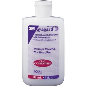 3m Avagard D Instant Hand Antiseptic with Moisturizers 3 oz. - 889221 ...