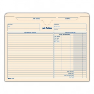 Adams Job Folder - ABF9294E - Shoplet.com