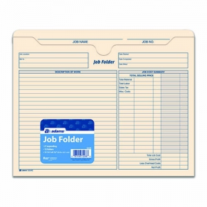 Adams Job Folder - ABF9294E - Shoplet.com