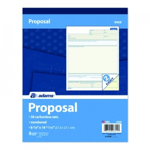 Adams Proposal Book - ABF9450ABF - Shoplet.com