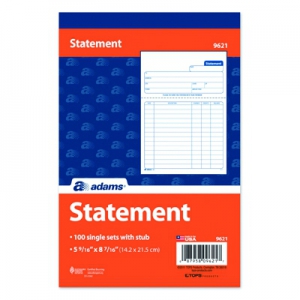 Adams Statement Book - ABF9621ABF - Shoplet.com