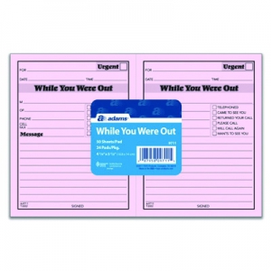 Adams While You Were Out Pad - ABF9711 - Shoplet.com