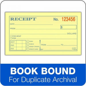 Adams Money/Rent Receipt - ABFDC25013 - Shoplet.com
