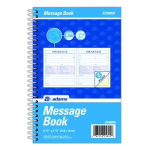 Adams Phone Message Book - ABFSC5805D - Shoplet.com