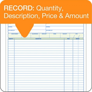 Adams Sales Order Book - ABFTC8100 - Shoplet.com