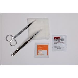 Medical Action Industries Suture Removal Kit with Iris Scissors and ...