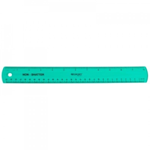 Westcott Flexible Shatterproof Ruler, Translucent - ACM14381 - Shoplet.com