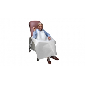 Alimed Inc Smoker's Apron 39" x 44", Blue, Flame Proof - AZZC906011 ...