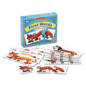 Carson Dellosa Learning to Read First Words Puzzle Game - CDPCD3116 ...