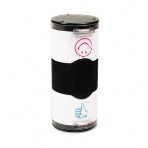 Cosco Accu stamp pre-inked dual message round stamp - COS032934 ...