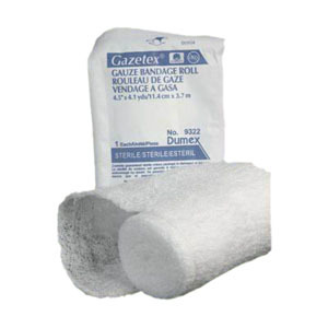 Integra Lifesciences Gazetex Bandage Roll 2-1/2" x 108", Sterile ...