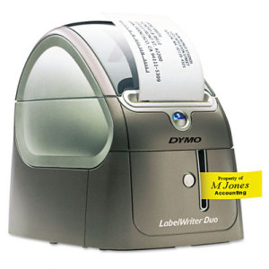 Dymo LabelWriter Duo PC/Mac-Connected Label Printer - DYM69120 ...