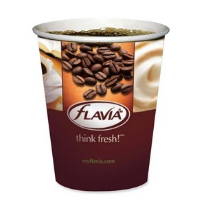 Mars flavia Hot Drink Cups, 10 oz., 1000/BX, Brown/White - MRS9099E ...