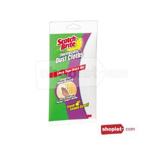 3m Dust Cloths, Electrostatic, Disposable, 20/PK, Lemon Scent ...