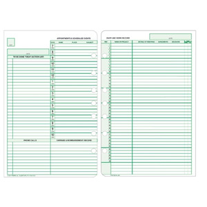 DAYTIMER'S INC. Day-Timer 87152 Undated Calendar Refills - DTM87152 ...