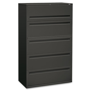 HON Brigade 700 Series 5-Drawer Lateral - HON795LS - Shoplet.com
