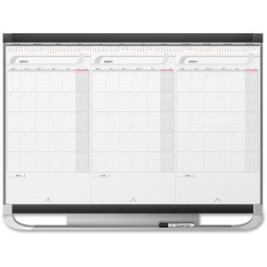 Quartet Erasable 3 Months Modular Wall Calendar - QRTCMP32 - Shoplet.com