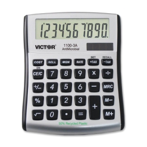 Victor 11003A Mini Desktop Calculator - VCT11003A - Shoplet.com