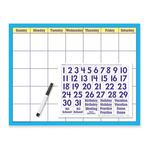 Trend Wipe-off Calendar Kit Cling Numeral - TEPT27802 - Shoplet.com