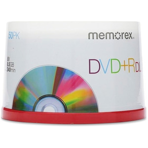 Memorex 8x DVD+R Double Layer Media - MEM05732 - Shoplet.com