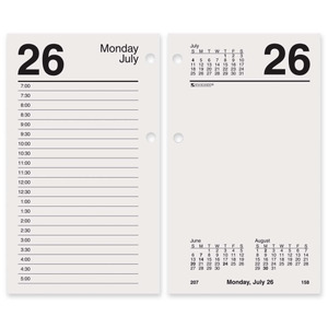 At-A-Glance E717-50-10 Desk Calendar Refill - AAGE7175010 - Shoplet.com