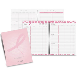 DAYTIMER'S INC. Day-Timer Pink Ribbon 2PPW Notebook Refill - DTM11241 ...