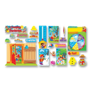 Trend Changing Seasons Bulletin Board Set - TEP8251 - Shoplet.com