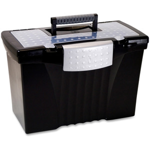 Storex Portable File Storage Box - STX61510U01C - Shoplet.com