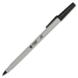 Business Source Fine Point Ballpoint Stick Pens - BSN37503 - Shoplet.com