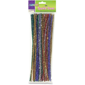 Creativity Street Jumbo Sparkly Stem Pipe Cleaners - PAC911601 ...