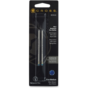 Cross Tech3/Tech4 Mini Ballpoint Pen Refills - CRO85186 - Shoplet.com