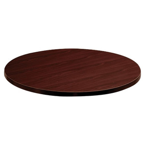 HON Preside Laminate Conference Table Top, 42" Diameter - Particleboard ...