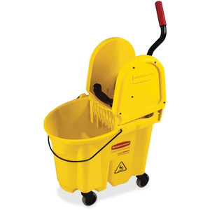 Rubbermaid Commercial WaveBrake Combo Mop Bucket - RCP757788YL ...